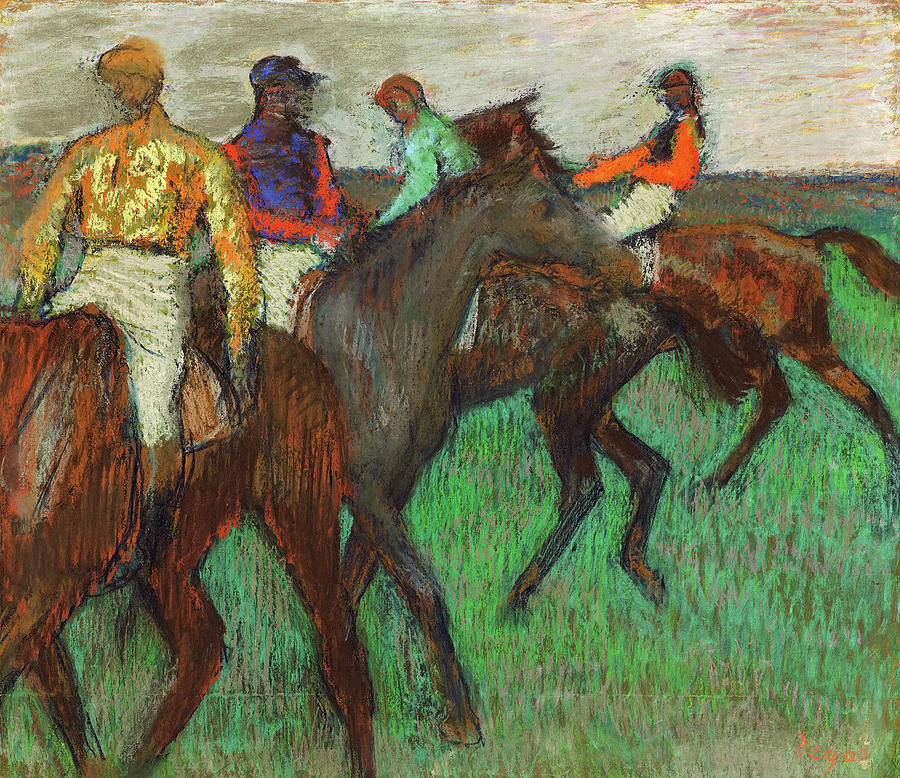 Race Horses in Art: Kentucky Derby Runs Again (Degas) – Charamana ...